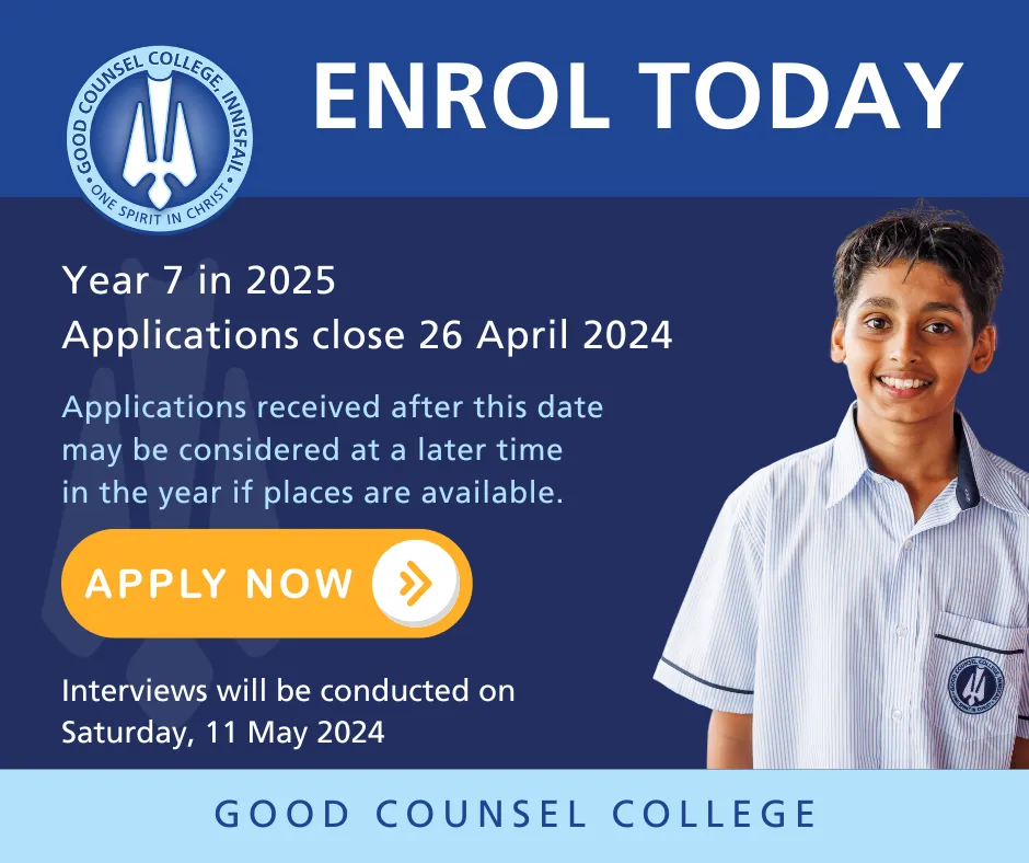 Good Counsel College | Secondary School Innisfail
