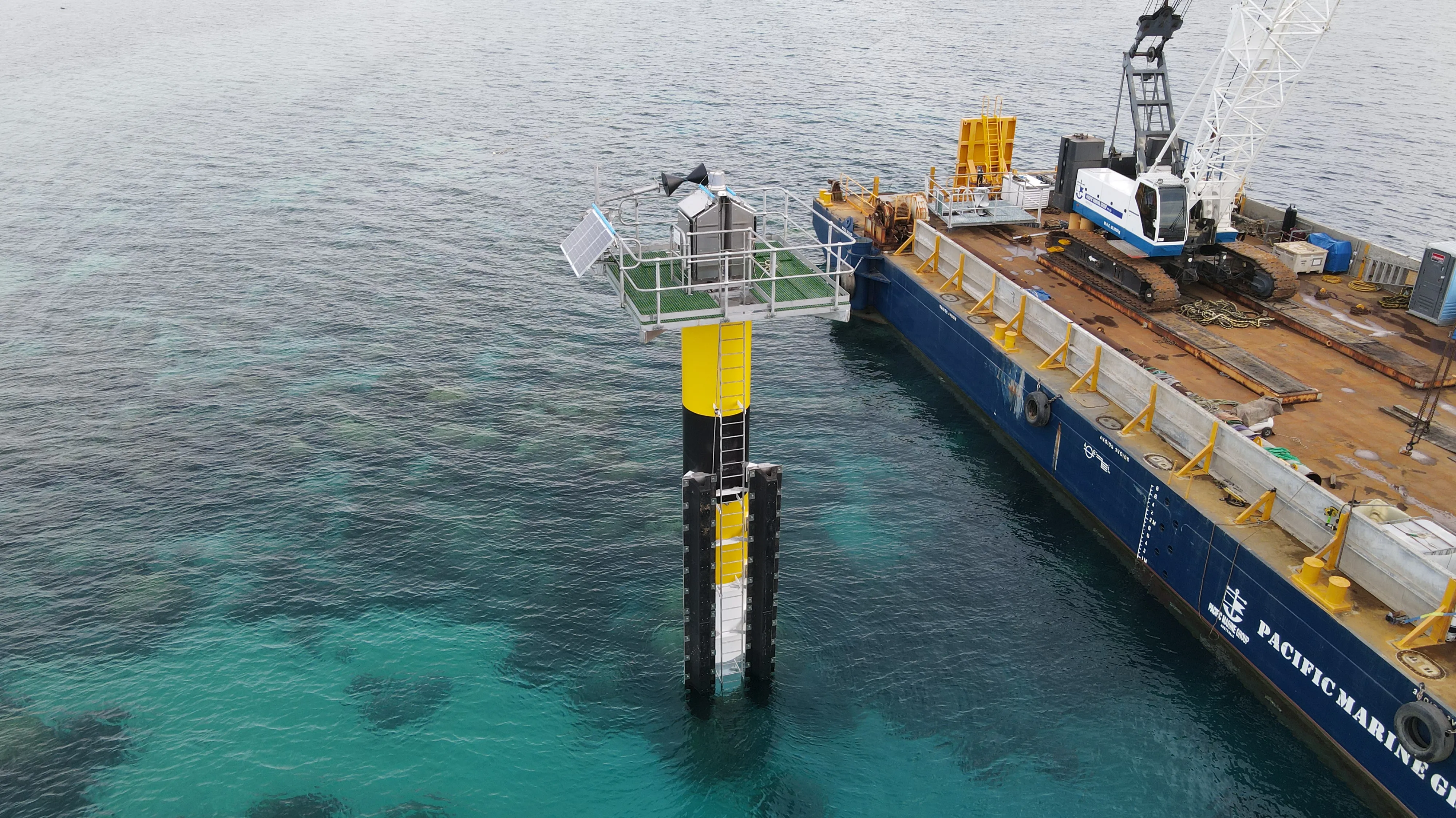 Pacific Marine Group | Newman Reef Aid to Navigation