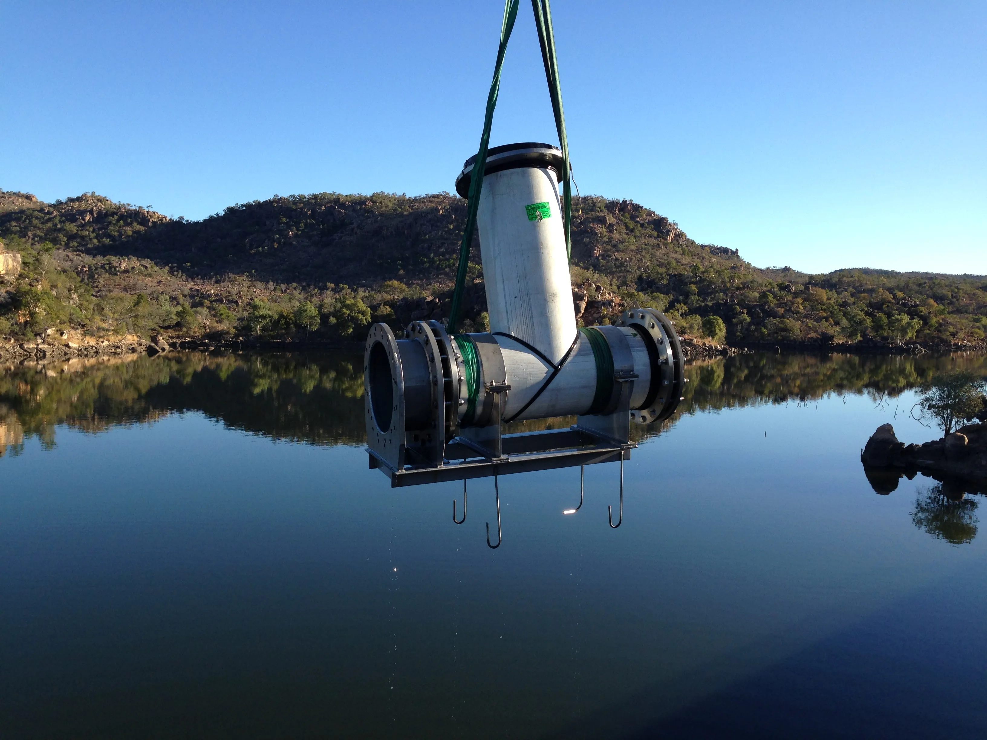 Pacific Marine Group | Copperfield Gorge Dam Intake Structure Installation